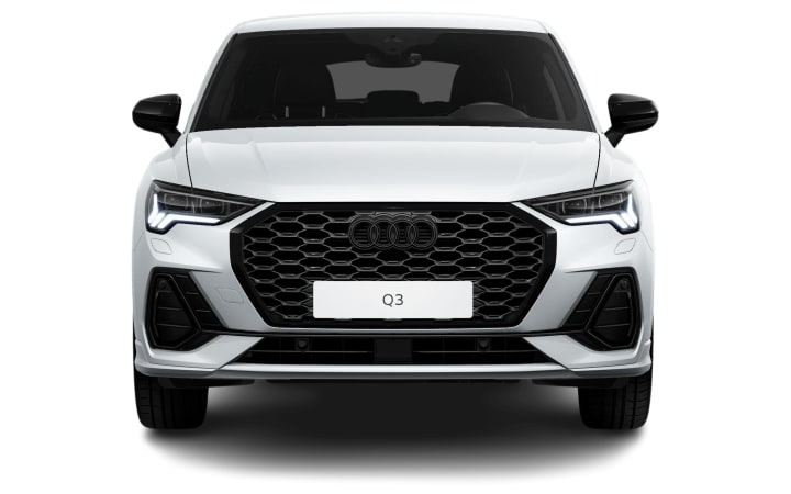 Audi Q3 Sportback 2025 - Gletscherweis Metallic | FINN