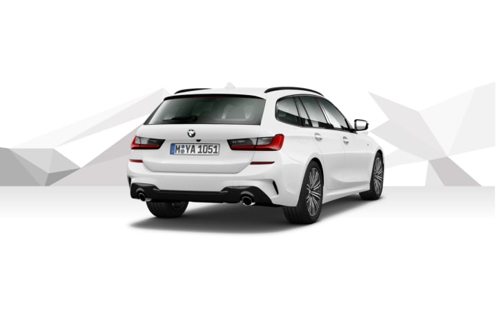 BMW 3er Touring 2021 - Alpinweiß Uni | FINN