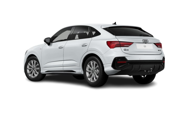 Audi Q3 Sportback 2025 - Gletscherweis Metallic | FINN