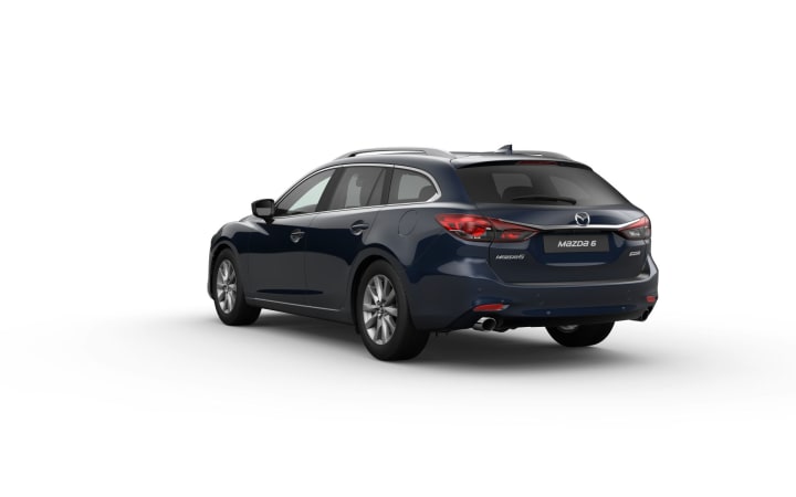Neu Mazda 6 SW Exclusive Line 2020 in Mitternachtsblau Metallic ab 449€
