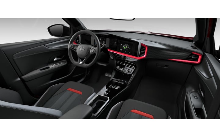 Neu Opel Mokka e GS Line 2021 in Kosmos Rot Metallic ab 489€