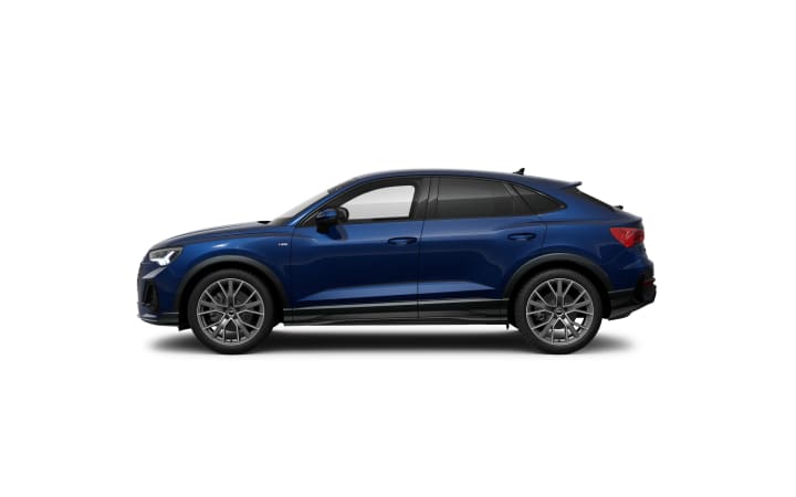 Neu Audi Q3 Sportback S line 2023 in Navarrablau Metallic ab 839€