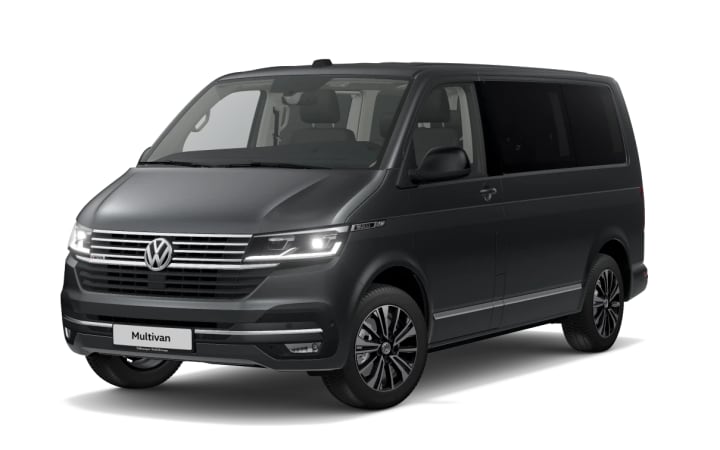 Neu VW Multivan T6 1 Comfortline KR 2023 in Indiumgrau Metallic ab 919€