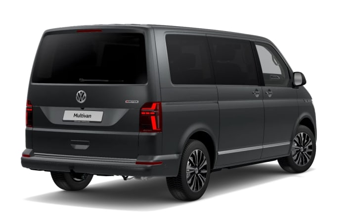 Neu VW Multivan T6 1 Comfortline KR 2023 in Indiumgrau Metallic ab 919€