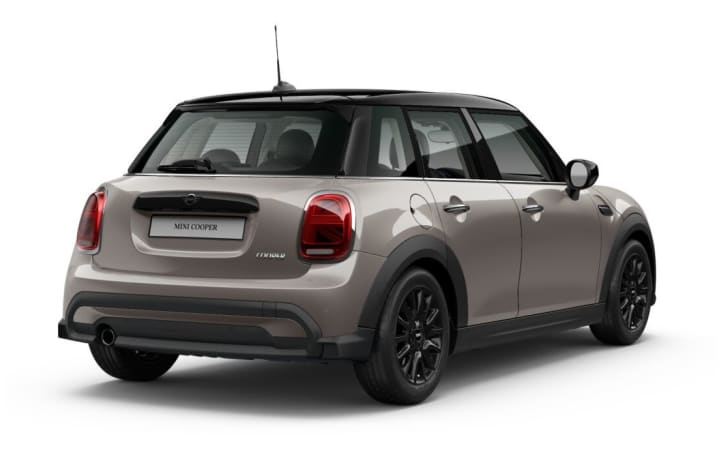 Neu MINI 5 Türer Classic Trim 2023 in Rooftop Grey metallic ab 549€