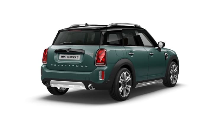 Neu MINI Countryman ALL4 Trim 2022 in Sage Green metallic ab 619€