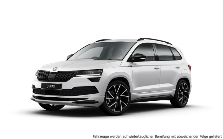 Skoda Karoq Weiss