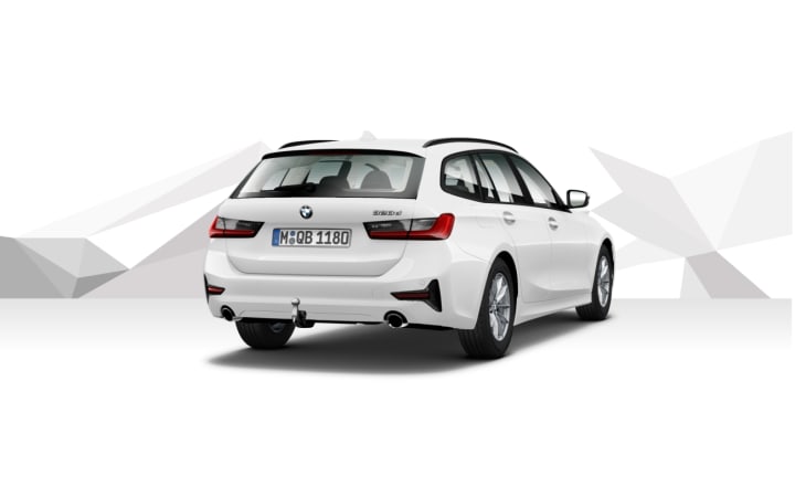 BMW 3er Touring Modell Advantage in Alpinweiß uni im Auto Abo ab 899 ...