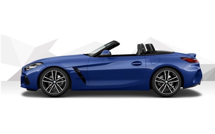 Neu BMW Z4 Serie 2023 in Portimao Blau Metallic ab 889€