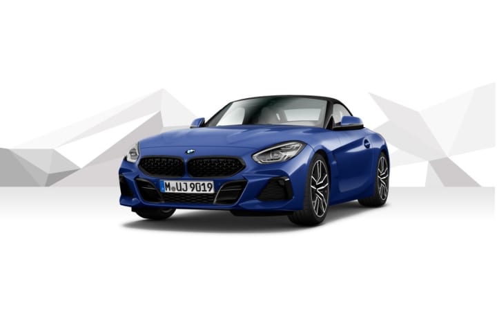 Neu BMW Z4 Serie 2023 in Portimao Blau Metallic ab 889€