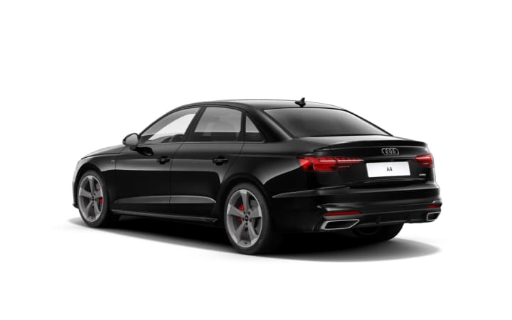Audi A4 Limousine S line in Mythosschwarz Metallic im Auto Abo ab 949 ...