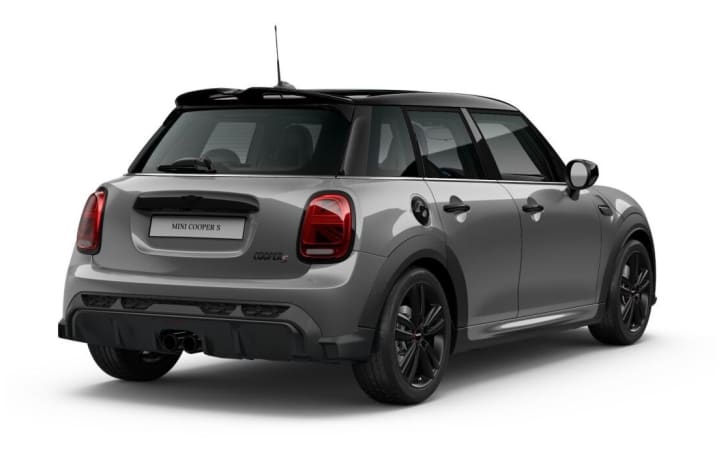 Neu MINI 5 Türer John Cooper Works Trim 2021 in Moonwalk Grey metallic ...