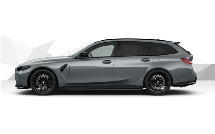 Neu BMW 3er Touring M M Competition 2023 in Skyscraper Grau Metallic ab ...