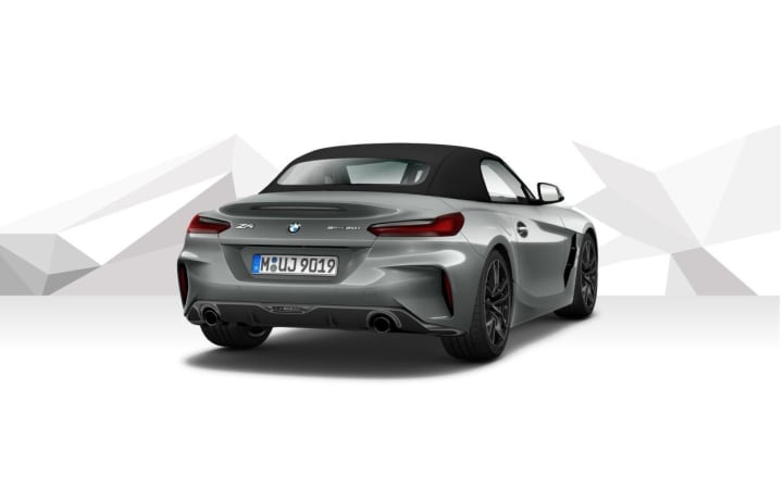 Neu BMW Z4 Serie 2023 in Skyscraper Grau Metallic ab 749€