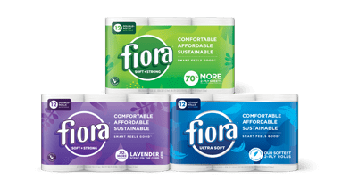 FIORA® Brand Toilet Paper, Paper Towels and Facial Tissues