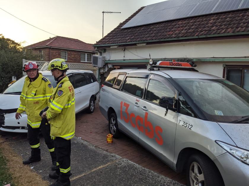 Car Into House Croydon Fire And Rescue Nsw