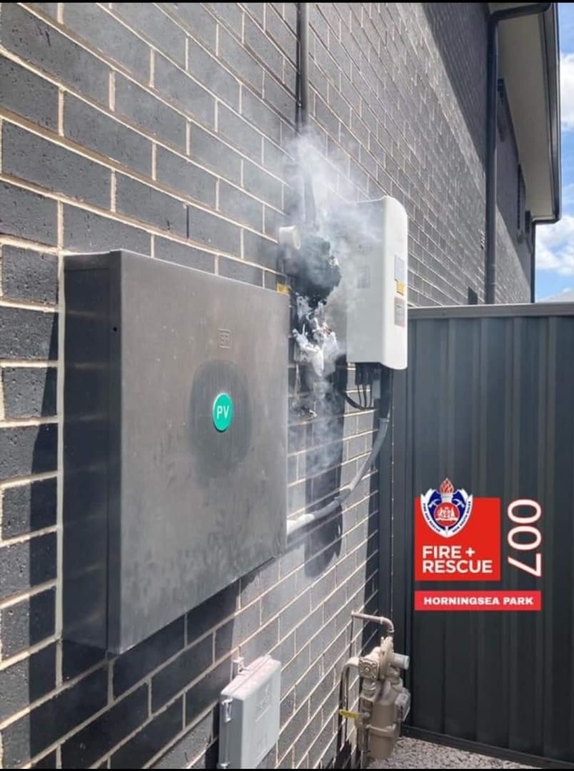 Solar Panel Fire - Denham Court - Fire and Rescue NSW