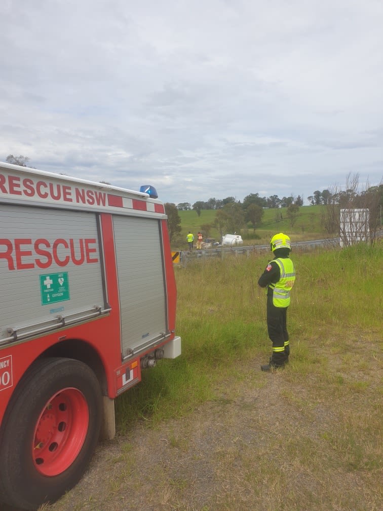 Truck Crash - Cobargo - Fire and Rescue NSW
