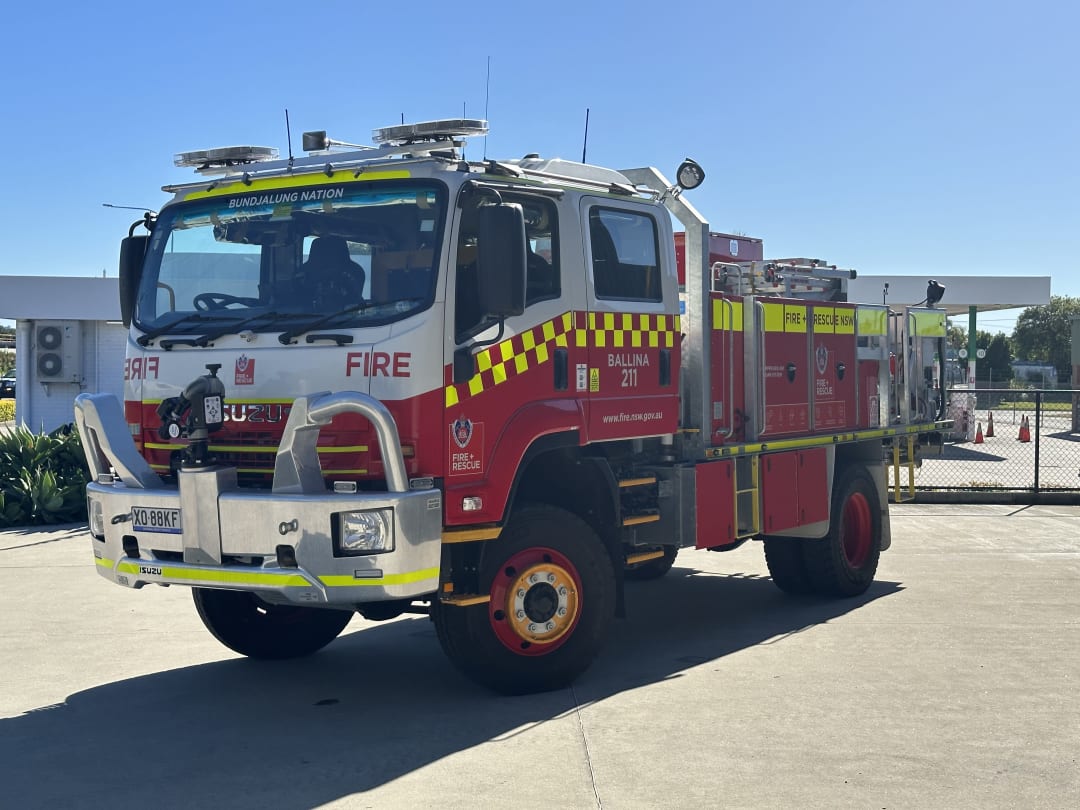 New, state-of-the-art Bushfire Tanker - Ballina - Fire and Rescue NSW