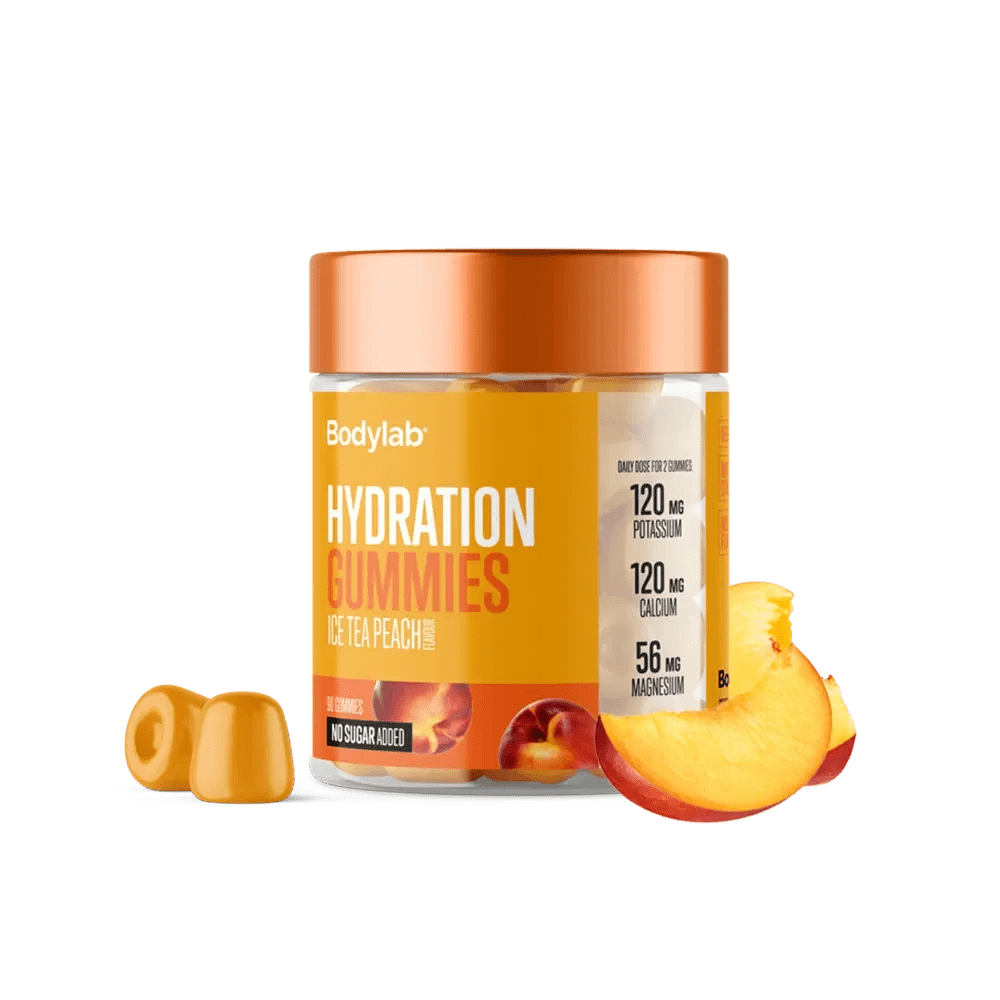 Bodylab Gummmies Hydration, 6x90gummies, Ice Tea Peach | Fitnessgrossisten