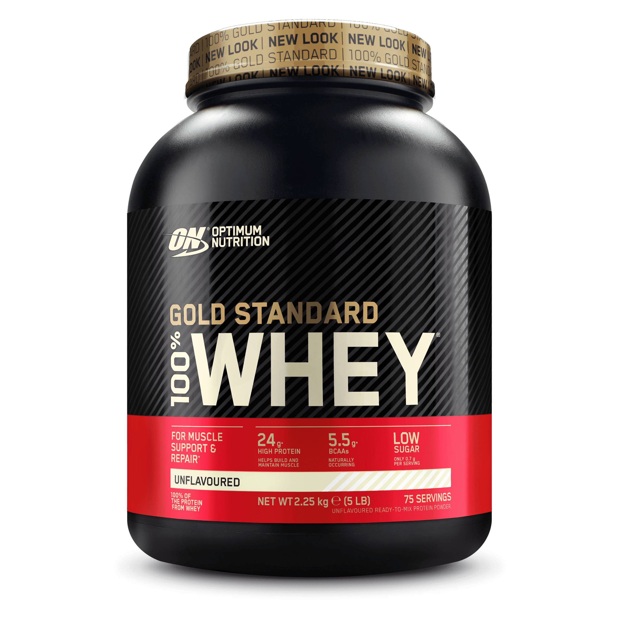 ON 100% Whey Gold Standard, 2270g | Fitnessgrossisten
