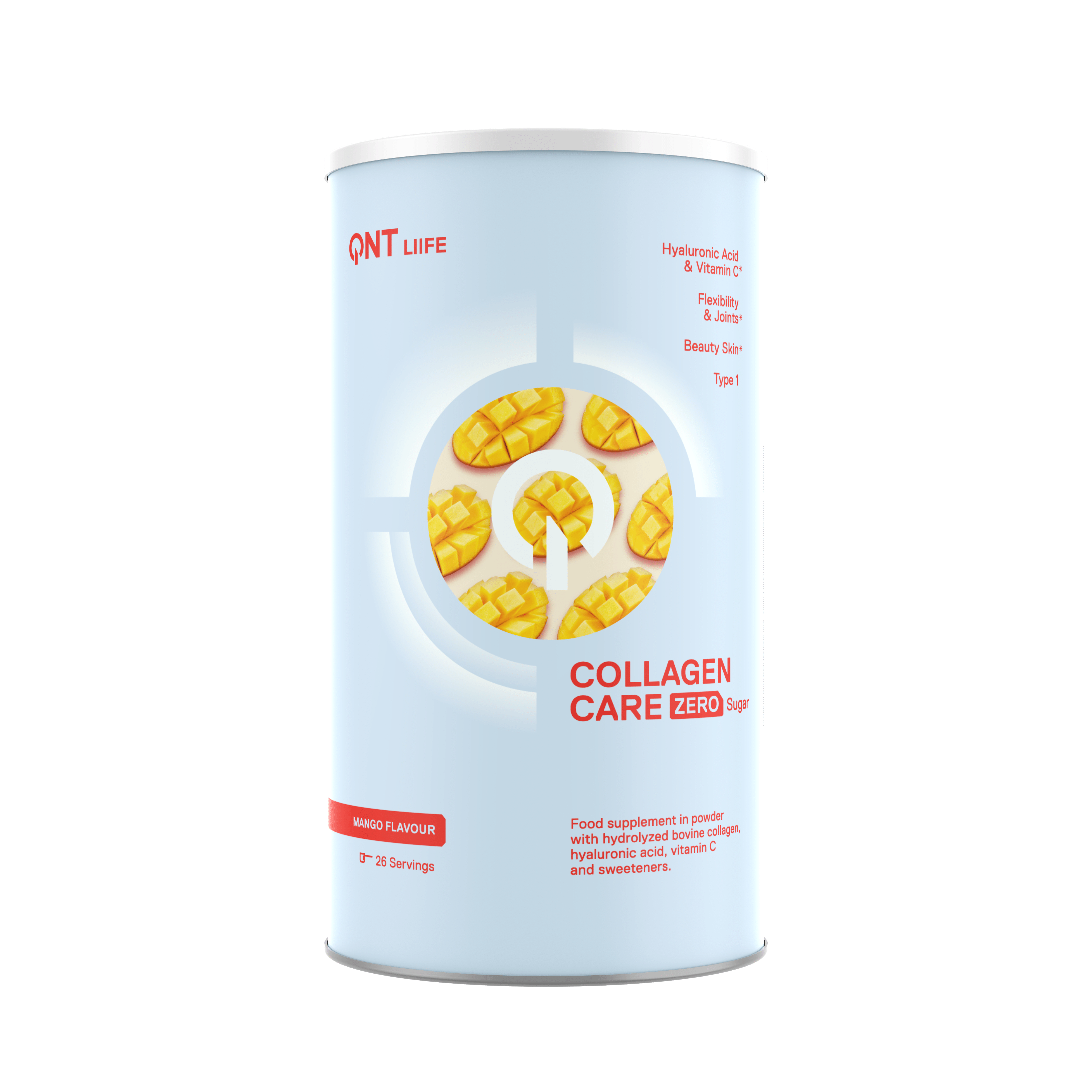 QNT Collagen Powder, 390g | Fitnessgrossisten