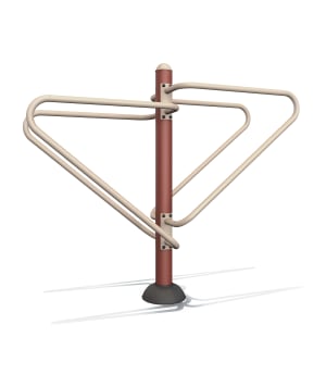 Outdoor Push Up and Dip Station