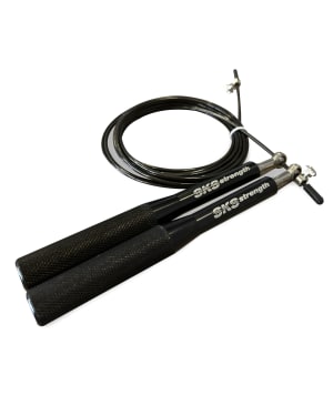 Tunturi Adjustable Skipping Rope with Bearings and Aluminium Handles ...