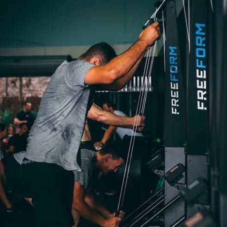 Freeform Ski Trainer with Base