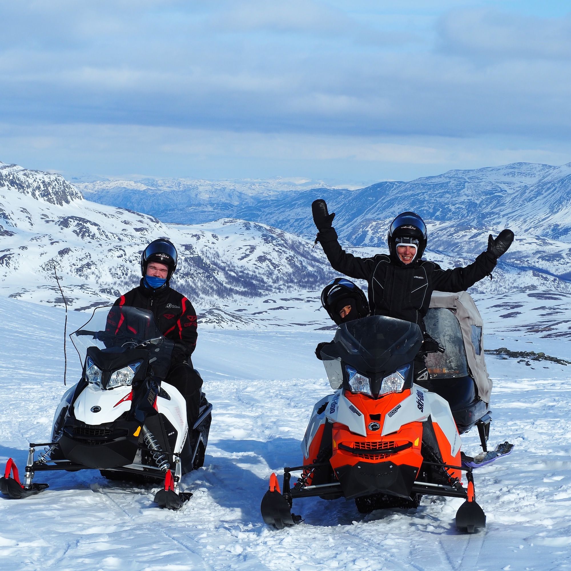 Finnmarksvidda Snowmobile Safari from Alta
