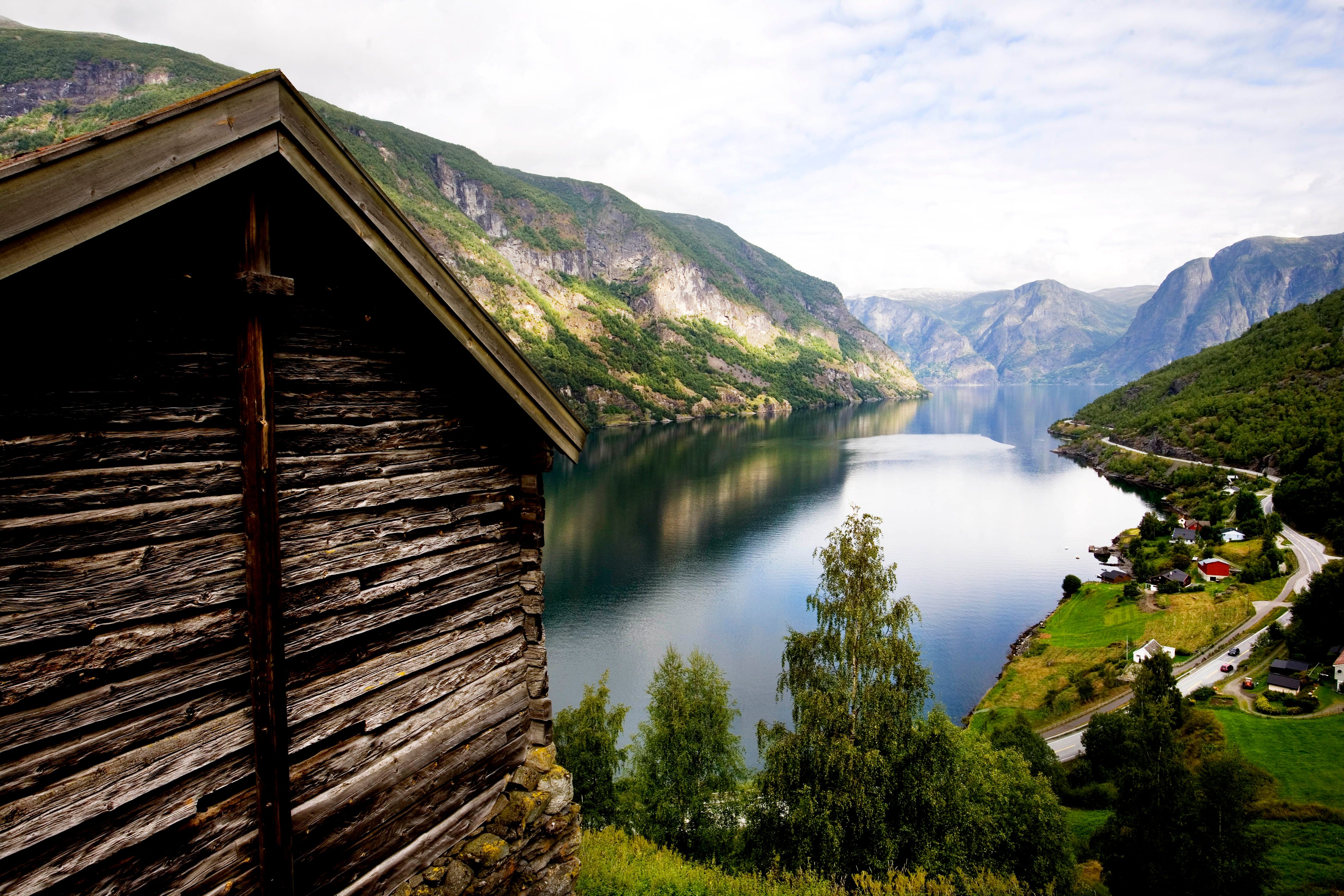 Waterfall and culture tour in Flåm - round trip from Flåm, Norway