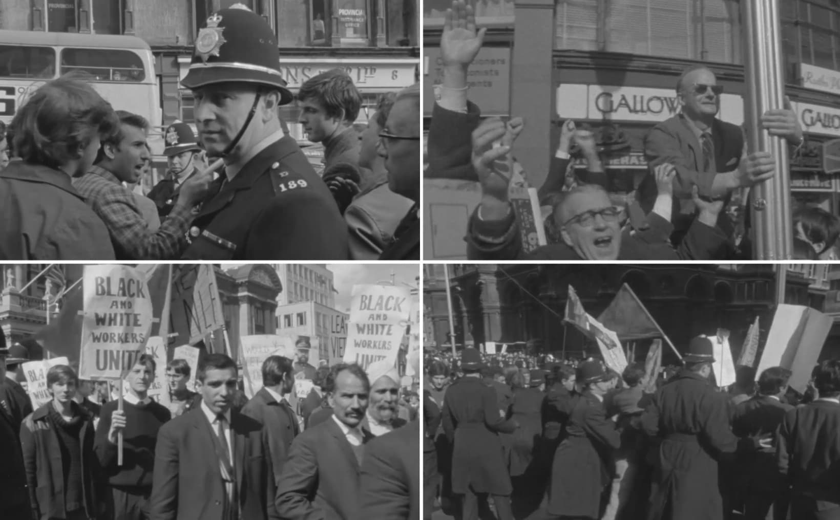 Black and White Unite and Fight