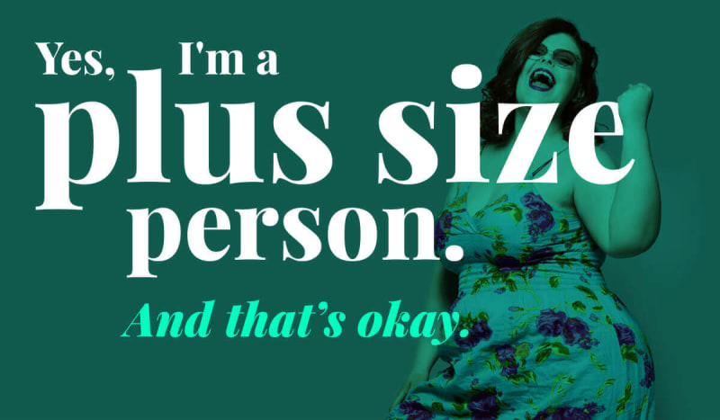 Yes, I'm a plus size person. And that's okay. | The Fledger