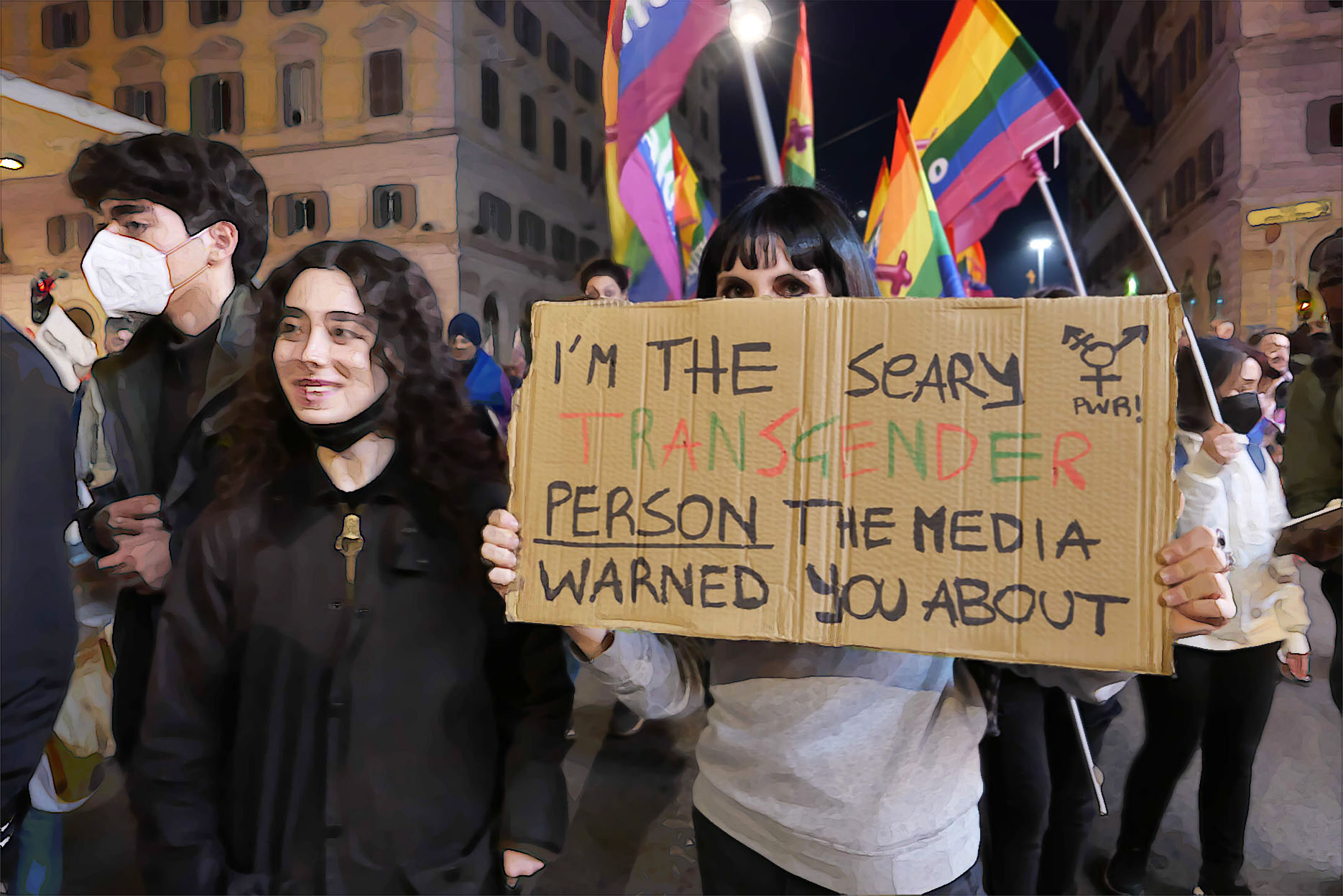 Support trans people because our safety matters. Not to be on the ...