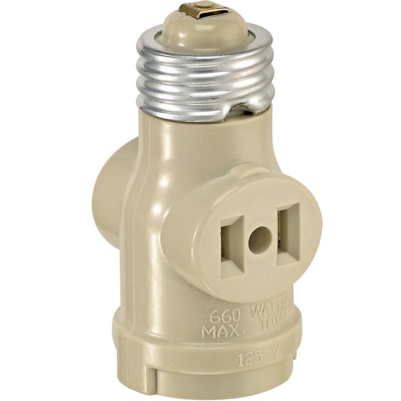 Keyless Socket Adapter Outlet Eaton Lampholder Socket Adapter 250V,