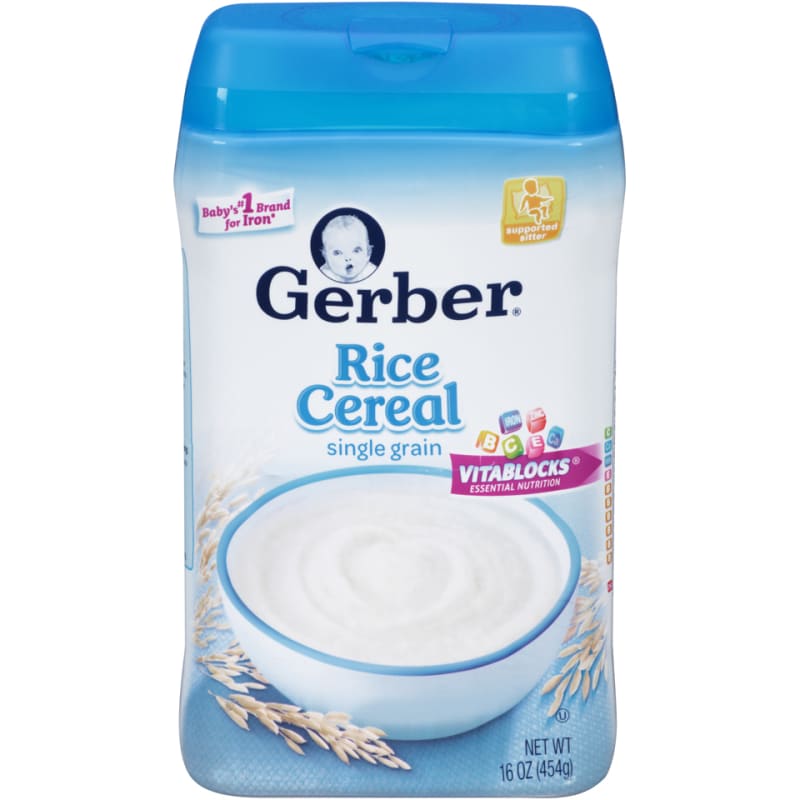 Gerber 16 Oz Rice Single Grain Baby Cereal By Gerber At Fleet Farm ...