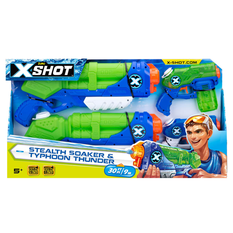 Stealth Soaker & Typhoon Thunder Water Blaster - Assorted by Stealth Soaker & Typhoon Thunder Water Blaster - Assorted by