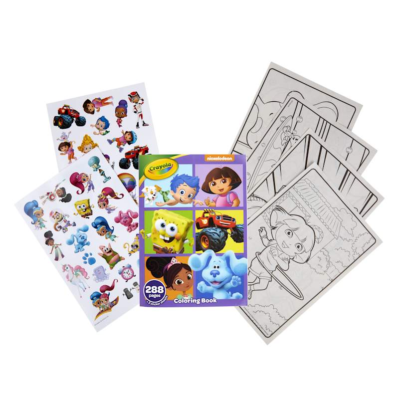 nick jr coloring book