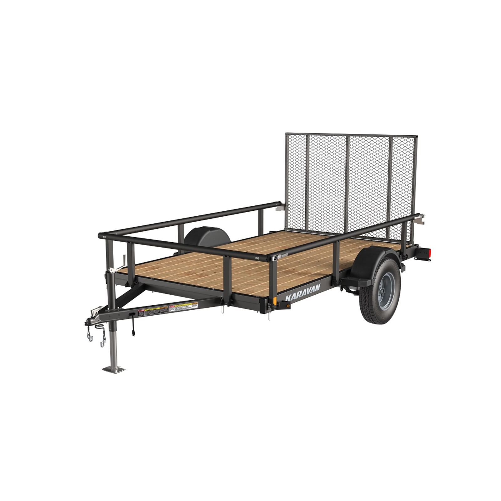 7x20 Utility Trailer With 6-Inch Channel A-Frame Tongue, 45% OFF