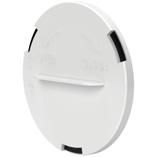 Box plug w/gasket Ø75 plastic