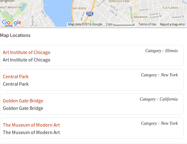 How to Display listings below the map | Wpmapspro.com