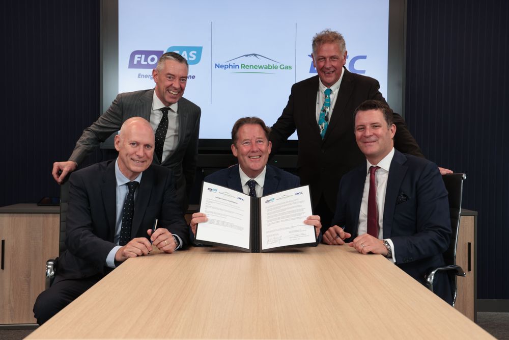 NEPHIN AND FLOGAS KICK START IRELAND’S GREEN GAS REVOLUTION