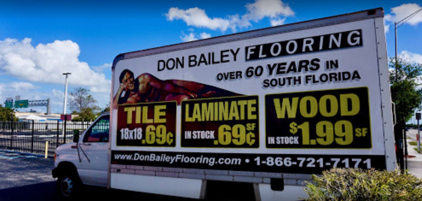Don Bailey Flooring Billboard | Floor Roma