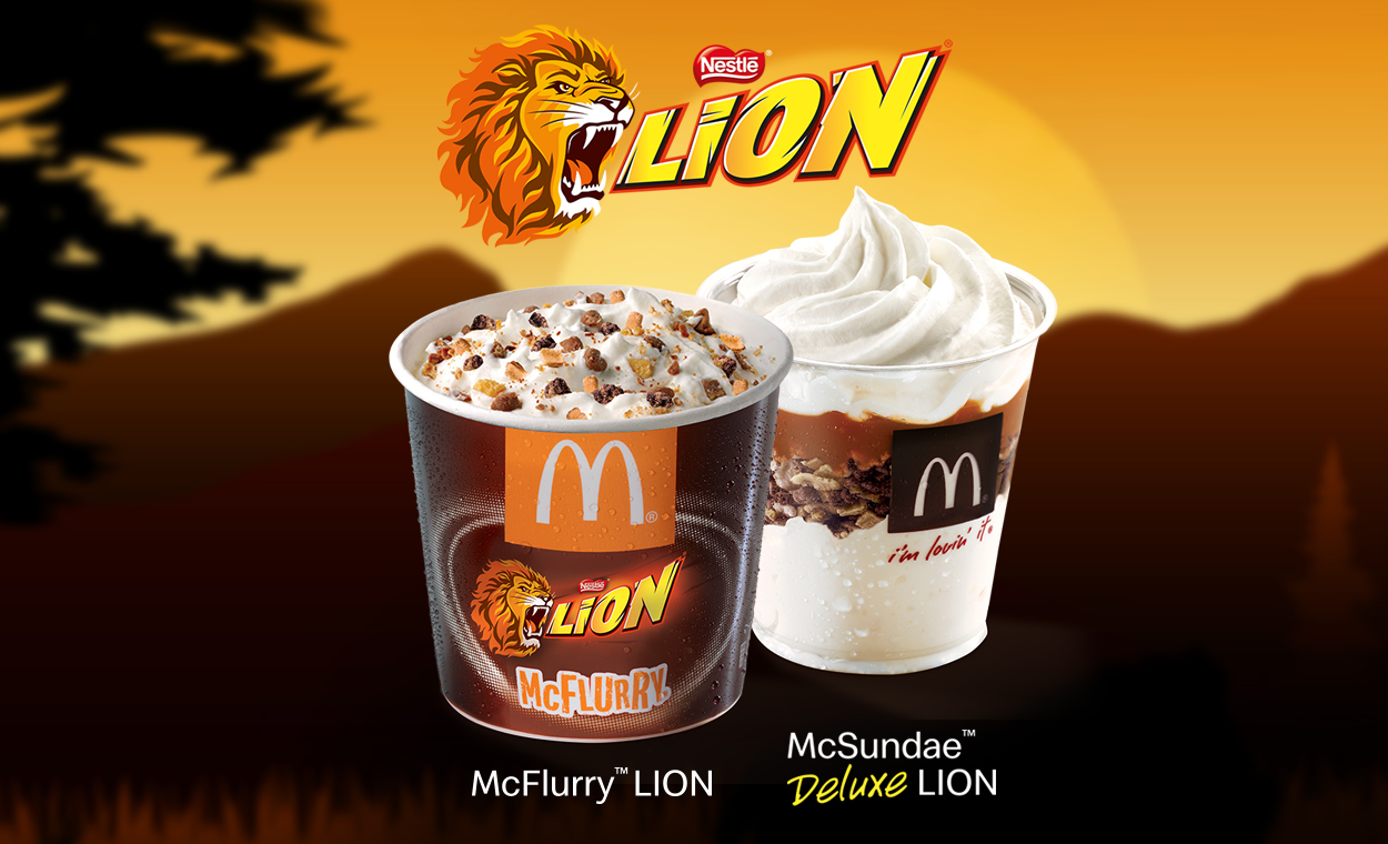McFlurry Lion i McSundae Deluxe Lion snažniji od visokih temperatura