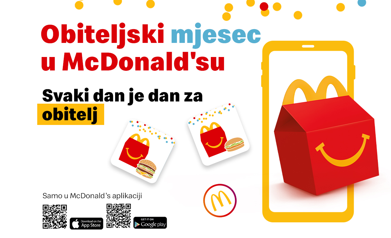 U McDonald'su, svaki dan je dan za obitelj!