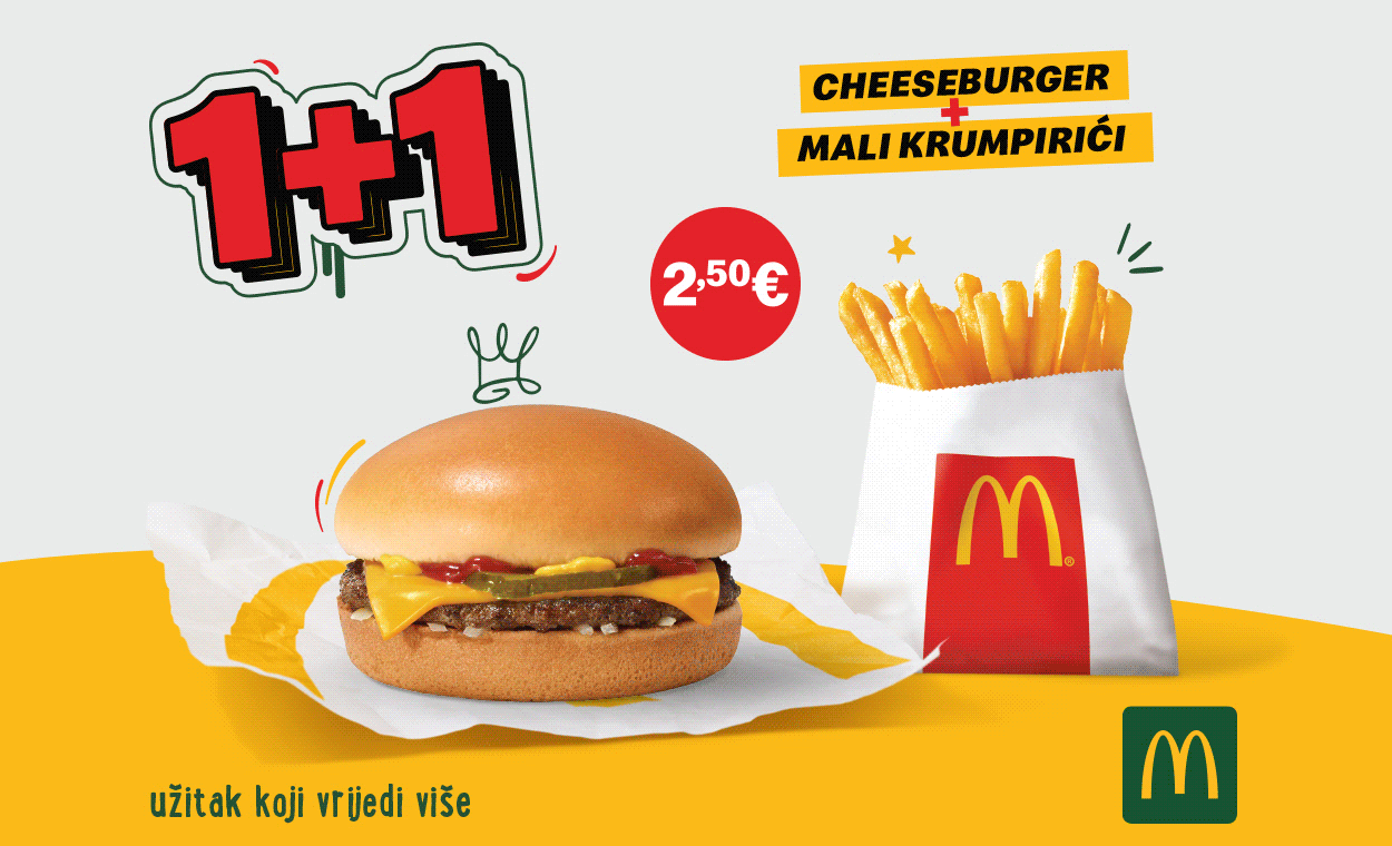 Uvijek je pravo vrijeme za 1+1 ponudu!