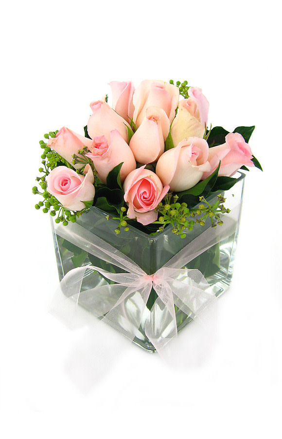 Pink Rose Vase | Roses Delivered Melbourne