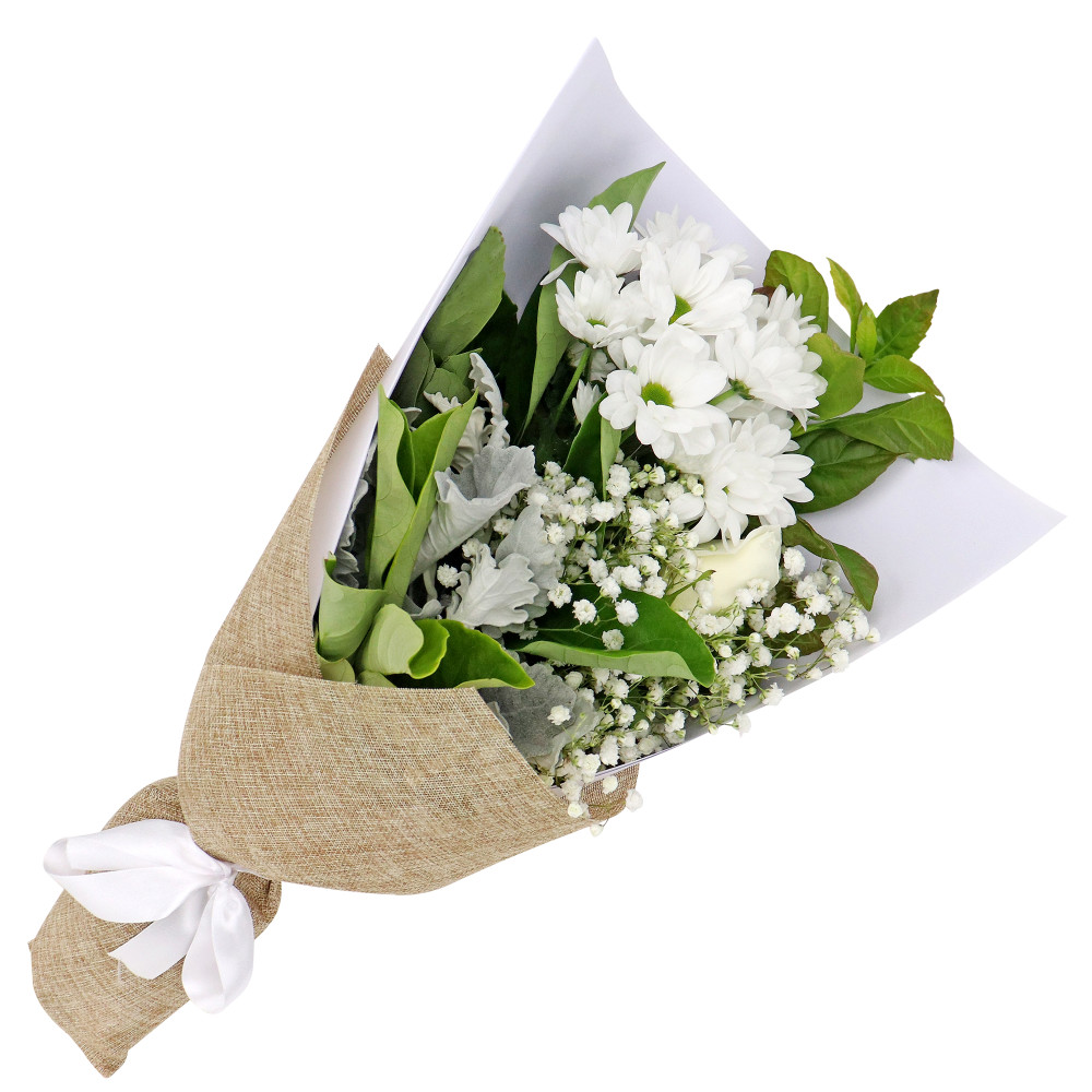 Delicate White Cascade (Deluxe) | Online Flowers Melbourne