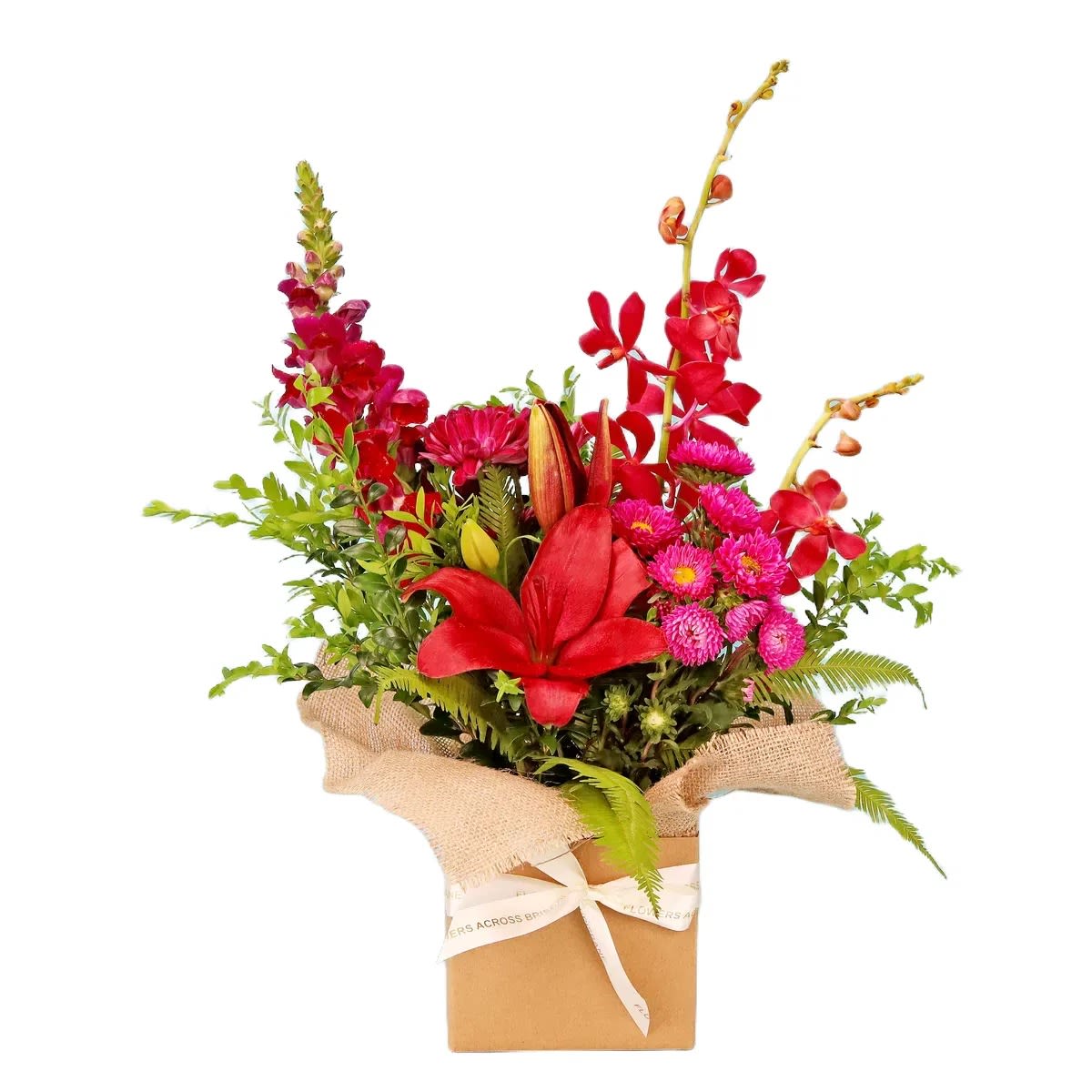 Ruby Elegance Bloombox | Online Florist Sydney