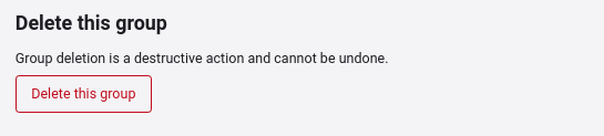 Create and delete groups | Fluid Attacks Help